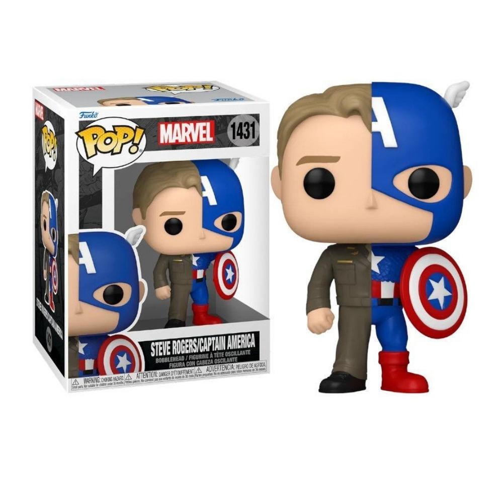 FUNKO POP STEVE ROGERS CAPITAN AMERICA 1431 - Panda Mangas