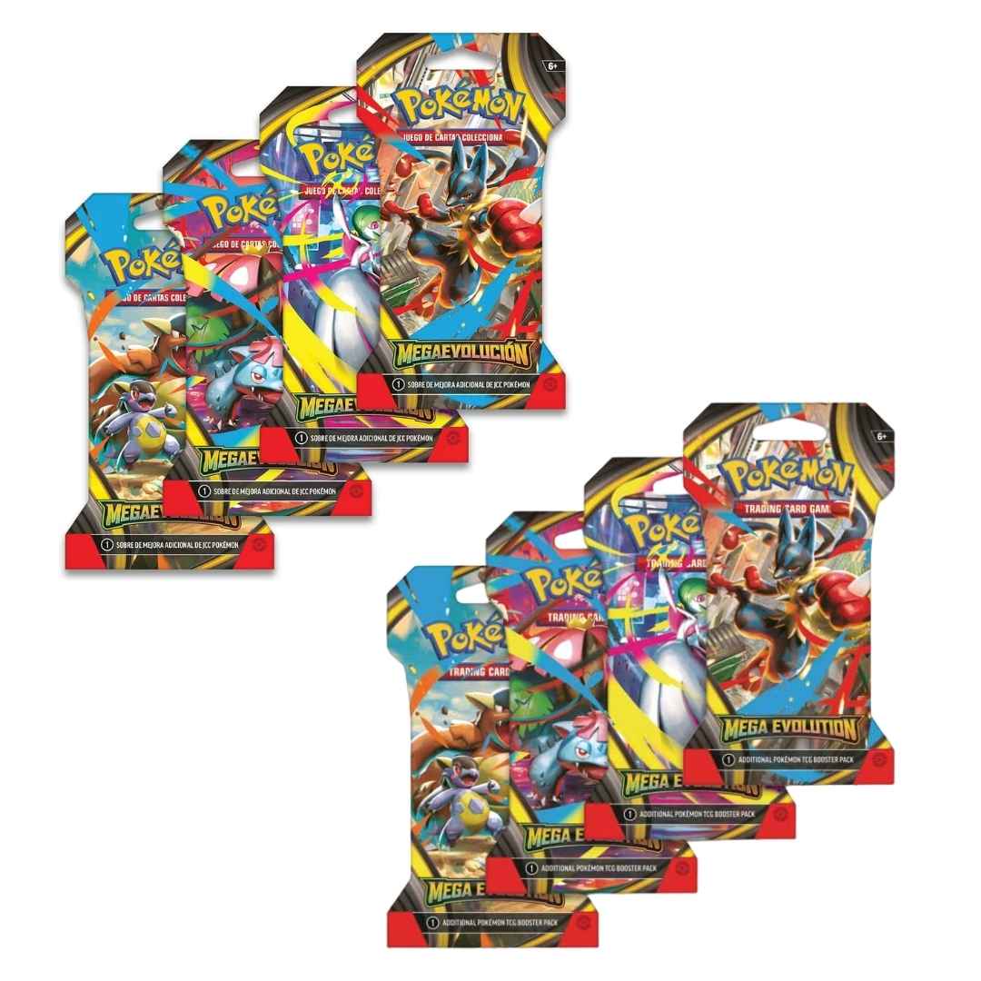 Pokemon TCG: Sobre Emblistado Individual Mega Evolution (ENGLISH ...